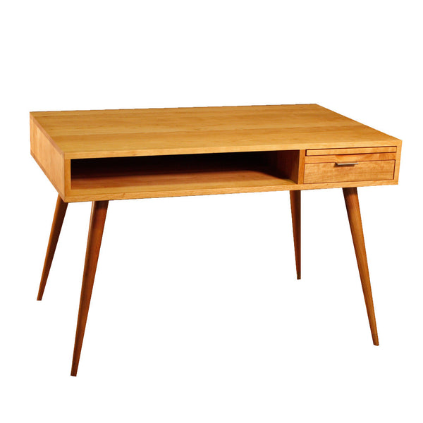 Mid Century Modern Desk Wood Revival